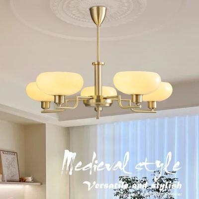 China Bauhaus Medieval Modern French Bedroom Study Room Living Room Kitchen Chandelier Puja Chandeliers(WH-MI-474) for sale