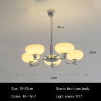 China Bauhaus Medieval Modern French Bedroom Study Room Living Room Kitchen Chandelier Puja Chandeliers(WH-MI-474) for sale