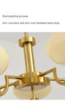 China Bauhaus Medieval Modern French Bedroom Study Room Living Room Kitchen Chandelier Puja Chandeliers(WH-MI-474) for sale