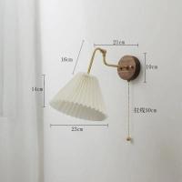 China kitchen Bar Cafe Pleated Paper hanging Lighting Restaurant fold paper lampshade LED Chandelier Lighting Lenore Pleated Chandelier(WH-MI-476) for sale