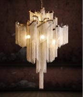 China kitchen Bar Cafe Pleated Paper hanging Lighting Restaurant fold paper lampshade LED Chandelier Lighting Lenore Pleated Chandelier(WH-MI-476) for sale