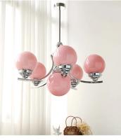 China Bedroom Dining Room Color Hanging Lamps Modern Creative Ceiling Glass Ball Chandelier Ryttenberg Chandelier(WH-MI-477) for sale