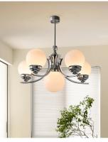 China Bedroom Dining Room Color Hanging Lamps Modern Creative Ceiling Glass Ball Chandelier Ryttenberg Chandelier(WH-MI-477) for sale