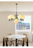 China Bedroom Dining Room Color Hanging Lamps Modern Creative Ceiling Glass Ball Chandelier Ryttenberg Chandelier(WH-MI-477) for sale