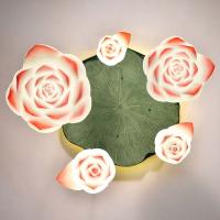 China Modern New Chinese Style Chandelier Pastoral Dining Room Living Room Simple Classical Decorative Creative Lotus Lamps (WH-MI-478) for sale