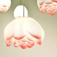 China Modern New Chinese Style Chandelier Pastoral Dining Room Living Room Simple Classical Decorative Creative Lotus Lamps (WH-MI-478) for sale