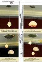 China Modern New Chinese Style Chandelier Pastoral Dining Room Living Room Simple Classical Decorative Creative Lotus Lamps (WH-MI-478) for sale