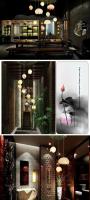 China Modern New Chinese Style Chandelier Pastoral Dining Room Living Room Simple Classical Decorative Creative Lotus Lamps (WH-MI-478) for sale