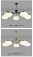 China Bedroom Living Room Kitchen Home Decor Light Modern Led Chandelier Pendant Lamp (WH-MI-482) for sale