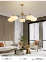 China Bedroom Living Room Kitchen Home Decor Light Modern Led Chandelier Pendant Lamp (WH-MI-482) for sale
