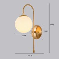 China Postmodern chandelier luxury deco gold chandeliers Staggered Glass Globes Chandelier(WH-MI-484) for sale