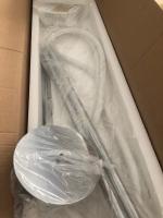 China LED Postmodern Golden White Designer Chandelier Lighting Flexible Linear Curve Chandelier(WH-MI-485) for sale