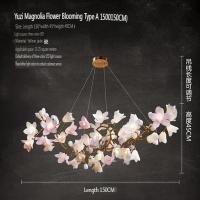 China Modern Copper Magnolia flower chandelier Circular Blossom Chandelier (WH-MI-491) for sale