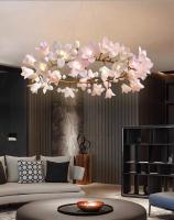 China Modern Copper Magnolia flower chandelier Circular Blossom Chandelier (WH-MI-491) for sale