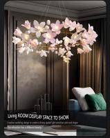 China Modern Copper Magnolia flower chandelier Circular Blossom Chandelier (WH-MI-491) for sale