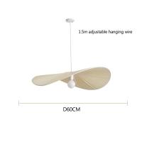China wabi sabi Pendant Lamp woven lampshades japanese hanging ceiling light Mediterrania Chandelier(WH-MI-493) for sale