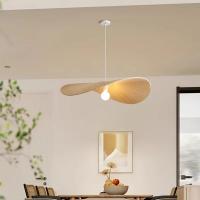 China wabi sabi Pendant Lamp woven lampshades japanese hanging ceiling light Mediterrania Chandelier(WH-MI-493) for sale