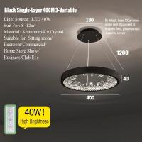 China Duplex Stairs Chandelier Modern Luxury Rings Crystal Large Pendant Lamp Luxury Circle Crystal Chandelier(WH-MI-494) for sale