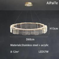 China Modern home decor led lights pendant light lamps for living room led Chandelier (WH-MI-496) for sale
