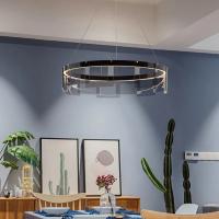 China Stratos LED Chandelier modern glass LED light luxury minimalist light (WH-MI-498) for sale