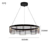 China Stratos LED Chandelier modern glass LED light luxury minimalist light (WH-MI-498) for sale