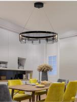 China Stratos LED Chandelier modern glass LED light luxury minimalist light (WH-MI-498) for sale