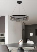 China Stratos LED Chandelier modern glass LED light luxury minimalist light (WH-MI-498) for sale