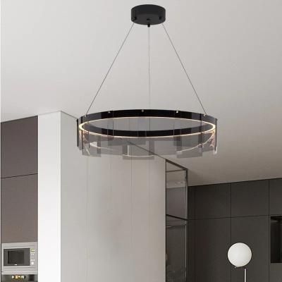 China Stratos LED Chandelier modern glass LED light luxury minimalist light (WH-MI-498) for sale
