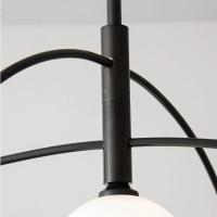 China Modern Metal Chandelier Nordic Home Decor Hotel Lobby Dining Room Living Room Pendant Lamp Valentina Arc Chandelier(WH-MI-499) for sale