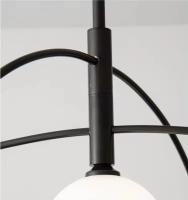 China Modern Metal Chandelier Nordic Home Decor Hotel Lobby Dining Room Living Room Pendant Lamp Valentina Arc Chandelier(WH-MI-499) for sale