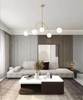 China Modern Metal Chandelier Nordic Home Decor Hotel Lobby Dining Room Living Room Pendant Lamp Valentina Arc Chandelier(WH-MI-499) for sale