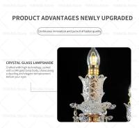 China European style living room pendant light luxury high-end crystal light (WH-CY-254) for sale