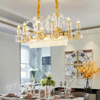 China European style living room pendant light luxury high-end crystal light (WH-CY-254) for sale