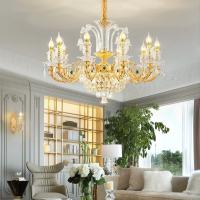 China European style living room pendant light luxury high-end crystal light (WH-CY-254) for sale