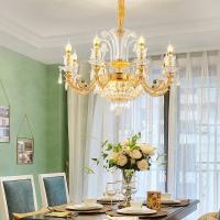 China European style living room pendant light luxury high-end crystal light (WH-CY-254) for sale