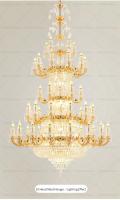 China European style living room pendant light luxury high-end crystal light (WH-CY-254) for sale