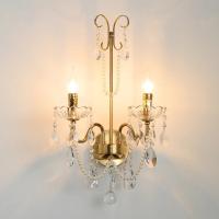 China French Retro Style Pearl Chandelier American Crystal Lamp (WH-CY-255) for sale