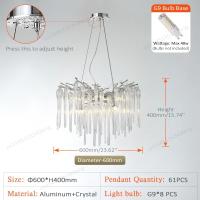 China Rectangular Gold Crystal Chandelier Gold Branch Crystal Ceiling Hanging Chandelier (WH-CY-258) for sale