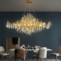 China Dining Living Room Bedroom Chandeliers Branch Ceiling Crystal Chandelier Modern Luxury Crystal Chandelier (WH-CY-259) for sale