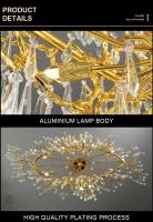 China Dining Living Room Bedroom Chandeliers Branch Ceiling Crystal Chandelier Modern Luxury Crystal Chandelier (WH-CY-259) for sale