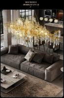 China Dining Living Room Bedroom Chandeliers Branch Ceiling Crystal Chandelier Modern Luxury Crystal Chandelier (WH-CY-259) for sale