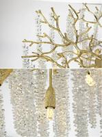 China Modern Rectangle Crystal Chandeliers Large for Dining Living Room Silver Long K9 Crystal Chandeliers (WH-CY-260) for sale