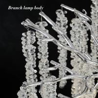 China Modern Rectangle Crystal Chandeliers Large for Dining Living Room Silver Long K9 Crystal Chandeliers (WH-CY-260) for sale