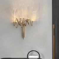 China Long Crystal Candelabra Ceiling Chandelier Luxury Gold Crystal Candle Chandelier Light (WH-CY-261) for sale