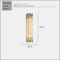 China Golden Crystal Chandelier Luxurious Shiny Round Linear Pendant Light (WH-CY-262) for sale