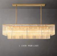 China Large Hanging Lamps for Living Room Hotel Lustre Gold Nordic Luxury Glass Bar Big Ceiling Chandelier (WH-CY-264) for sale