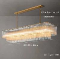 China Large Hanging Lamps for Living Room Hotel Lustre Gold Nordic Luxury Glass Bar Big Ceiling Chandelier (WH-CY-264) for sale