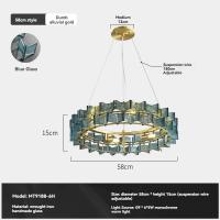 China Modern Acrylic Chandeliers for Living Room Bedroom Hanging Pendant Light (WH-CY-265) for sale