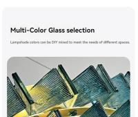 China Modern Acrylic Chandeliers for Living Room Bedroom Hanging Pendant Light (WH-CY-265) for sale