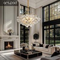 China Italian Design Creative Dining Room Chandelier Glass Ceiling Chandelier  (WH-CY-266) for sale